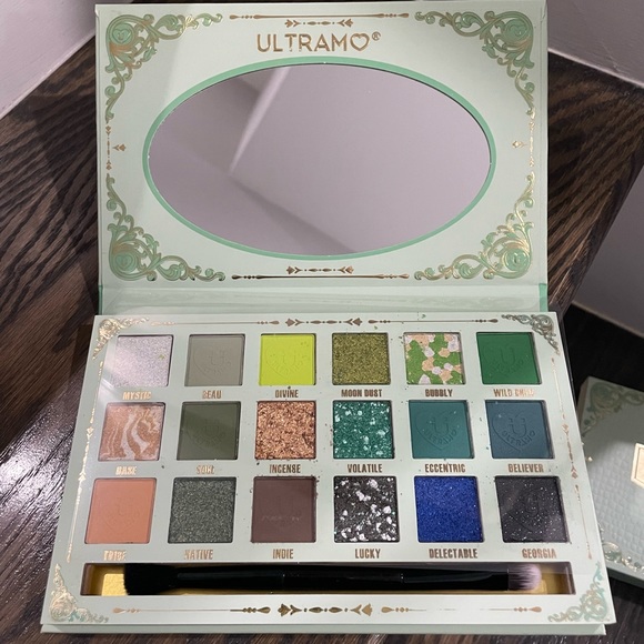 ultramo cosmetics | Makeup | Ultramo Mint To Be Eyeshadow Palette New ...